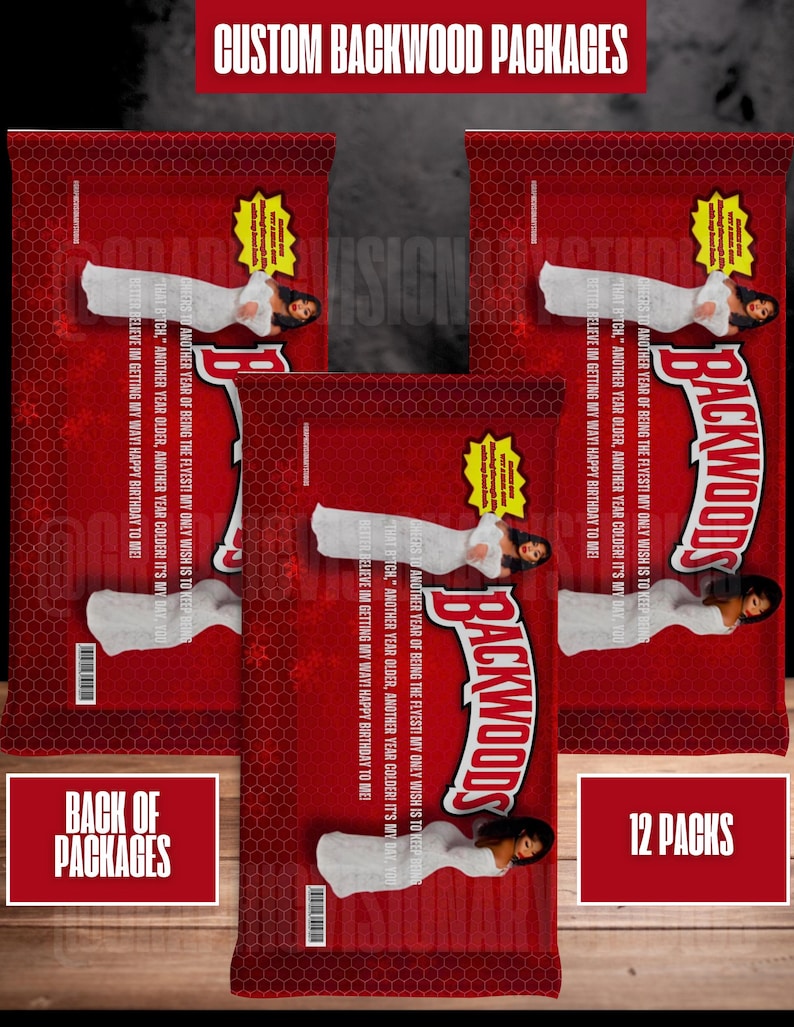 Backwoods | Custom Backwoods Packages | Custom Cigar | Party Favor 12 ...