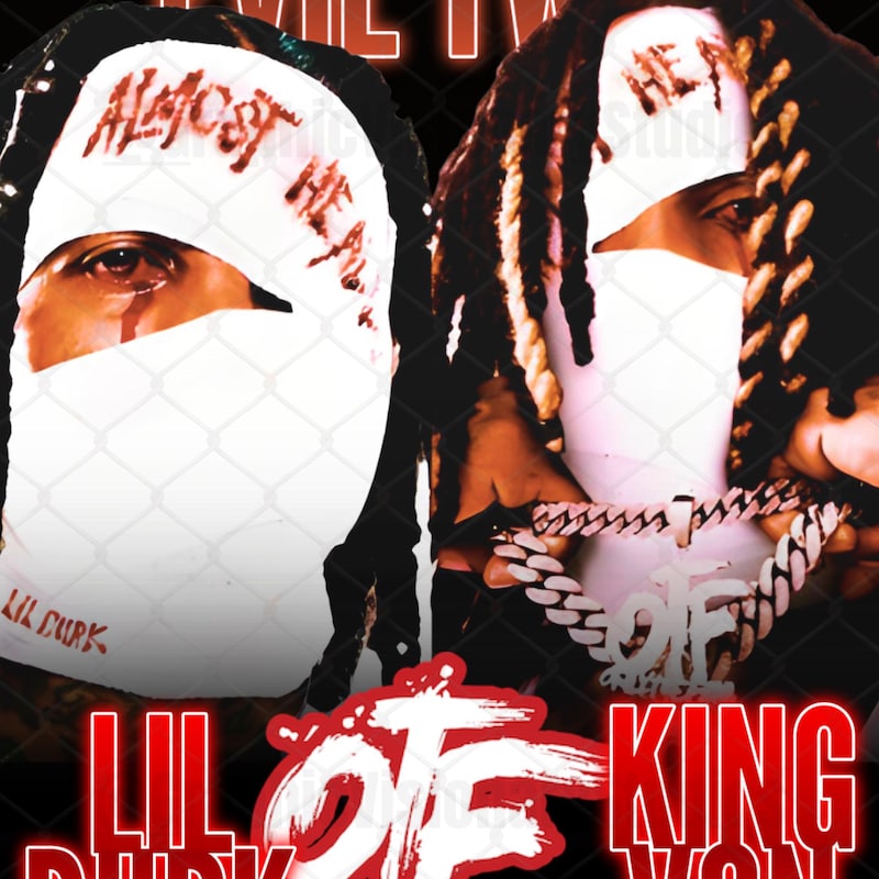 King Von Poster - Etsy