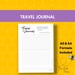 Printable Journal Page Pink Daily Itinerary Pink Printable Page Pink ...