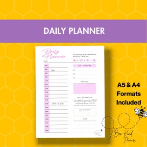 Printable Journal Page | Pink Daily Itinerary | Pink Printable Page ...