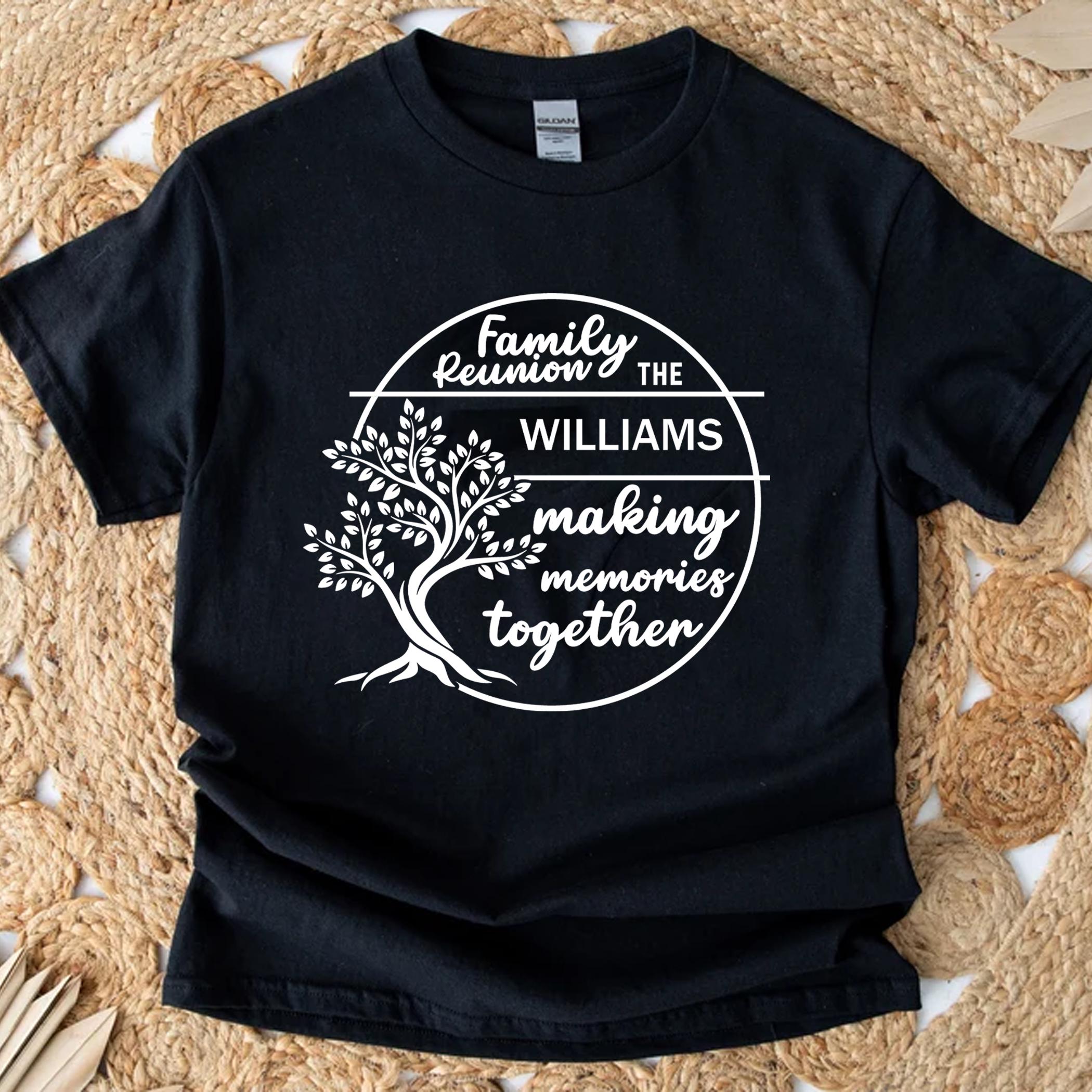 Family Reunion Shirts, Family Shirts, Custom Family Reunion Shirts ...