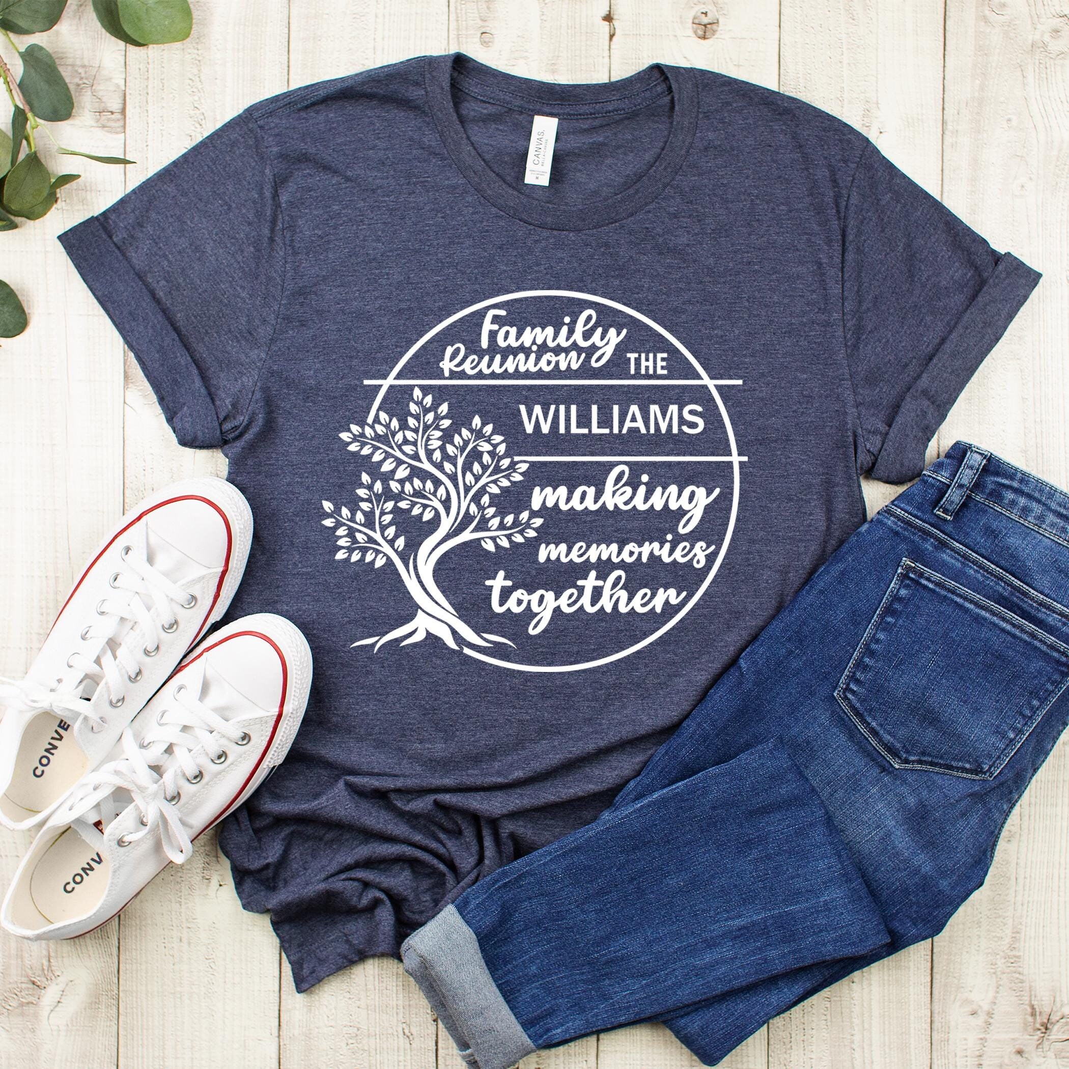Family Reunion Shirts, Family Shirts, Custom Family Reunion Shirts ...
