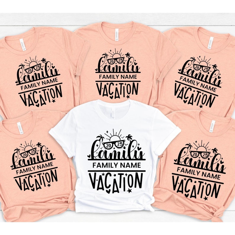 Custom Summer Shirt, Custom Family Vacation Shirts, Family Vacation ...