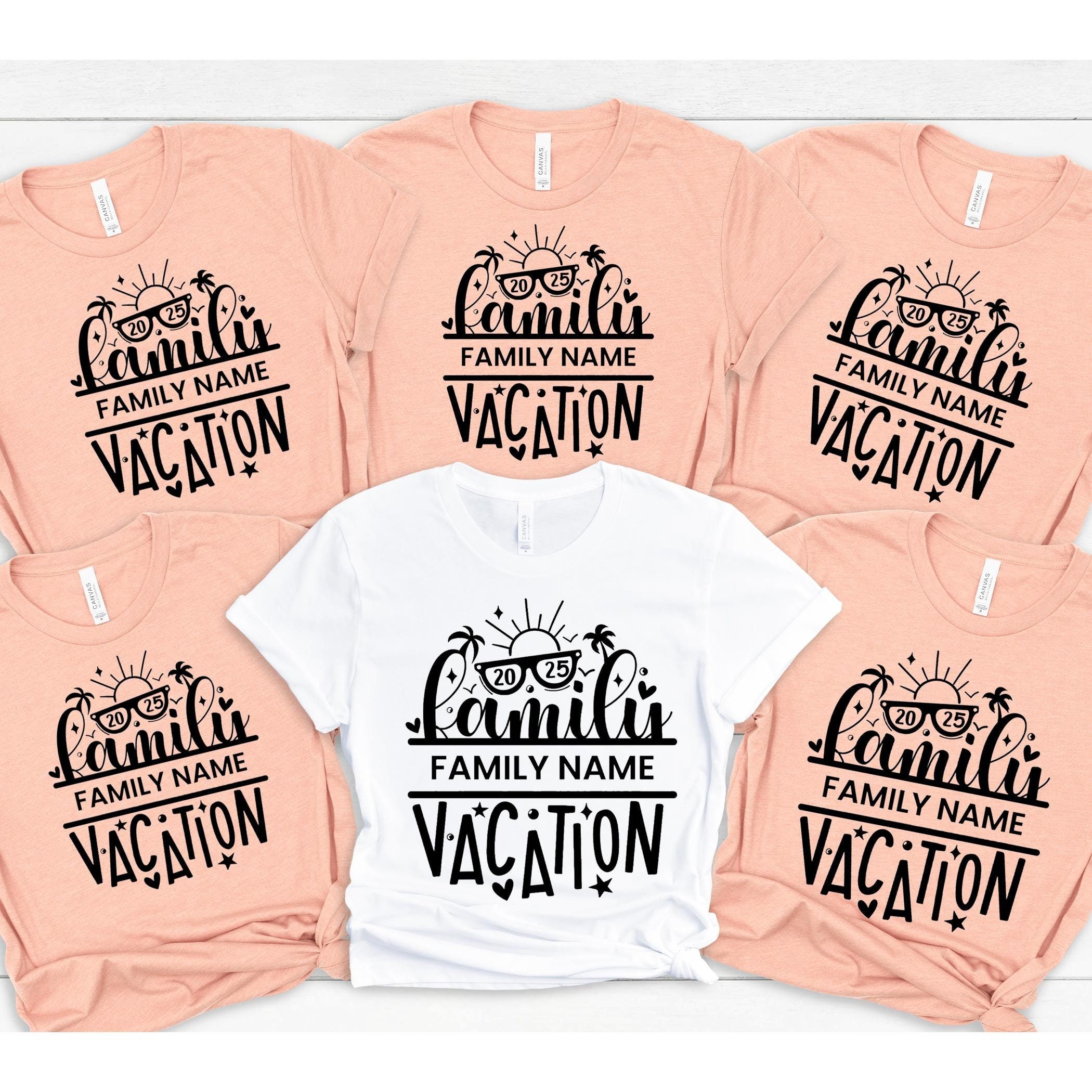 Custom Summer Shirt, Custom Family Vacation Shirts, Family Vacation ...