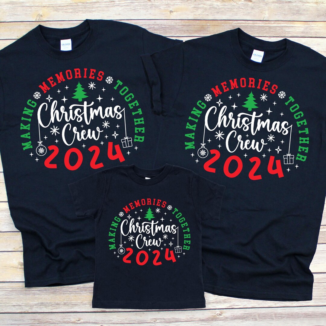 Christmas Crew Shirt, Family Christmas Pajamas, Family Christmas Shirts ...