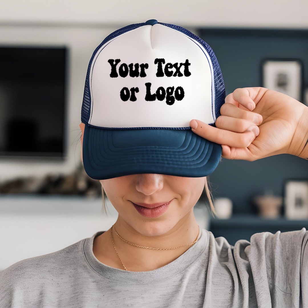 Custom Trucker Hats, Personalized Trucker Hats, Any Logo,custom ...