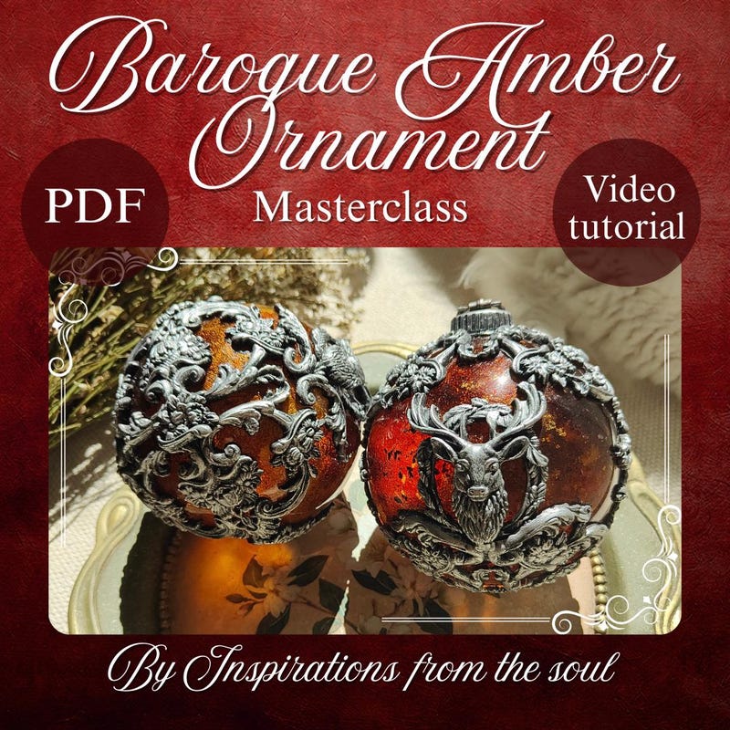 Decoupage Ornament Bauble - Etsy