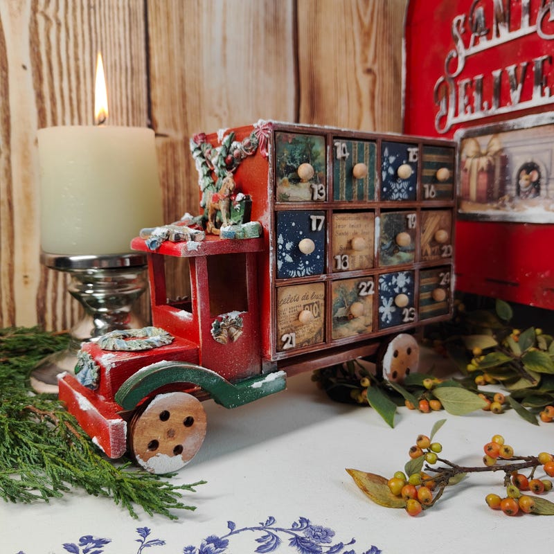 Handmade Advent Calendar - Etsy