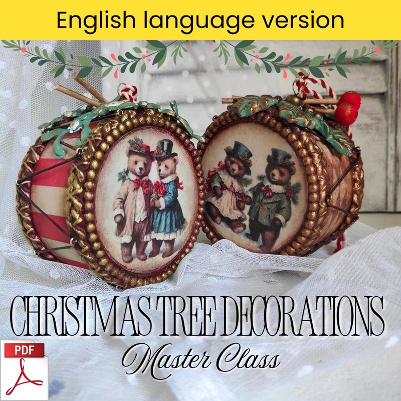Vintage Ornaments Class - Etsy