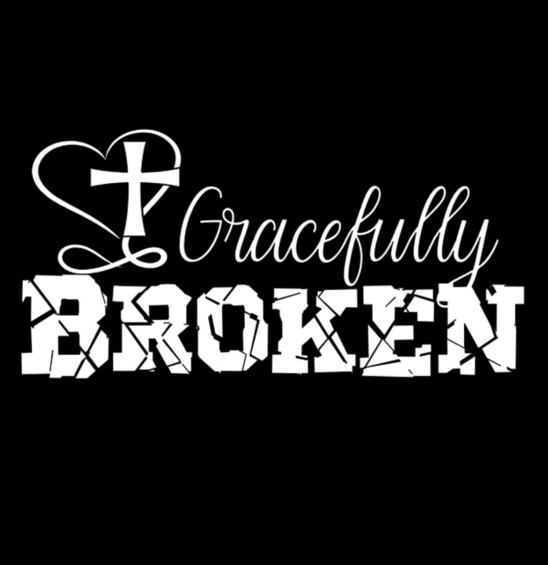 Gracefully Broken Svg - Etsy