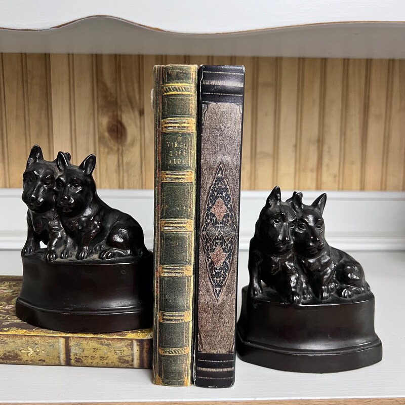 Dog Bookends - Etsy
