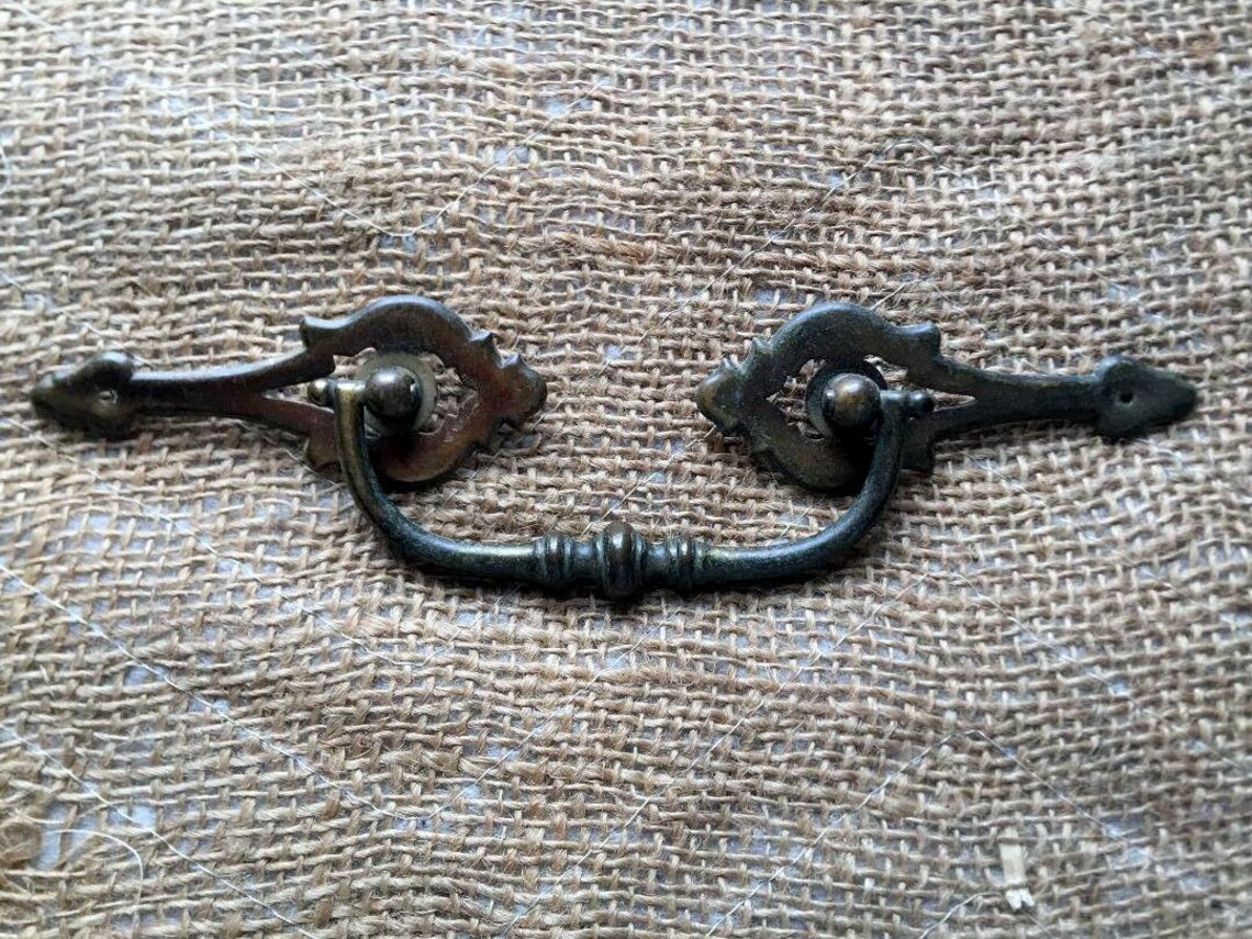 Vintage Bail Handles for Furniture Restoration 1940s Vintage - Etsy