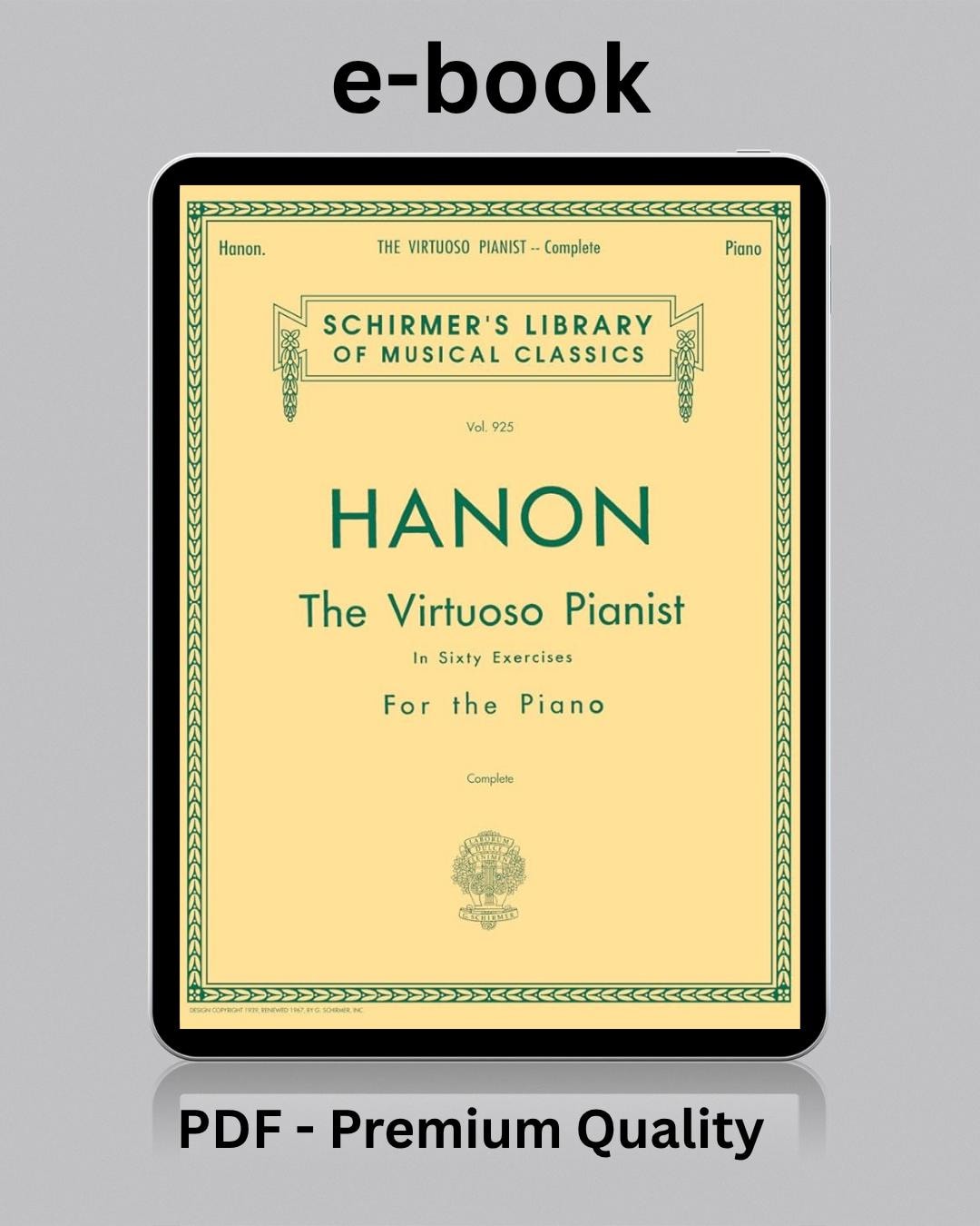 Hanon Piano Exercises Part I: Finger Agility Sheet Music (printable PDF ...