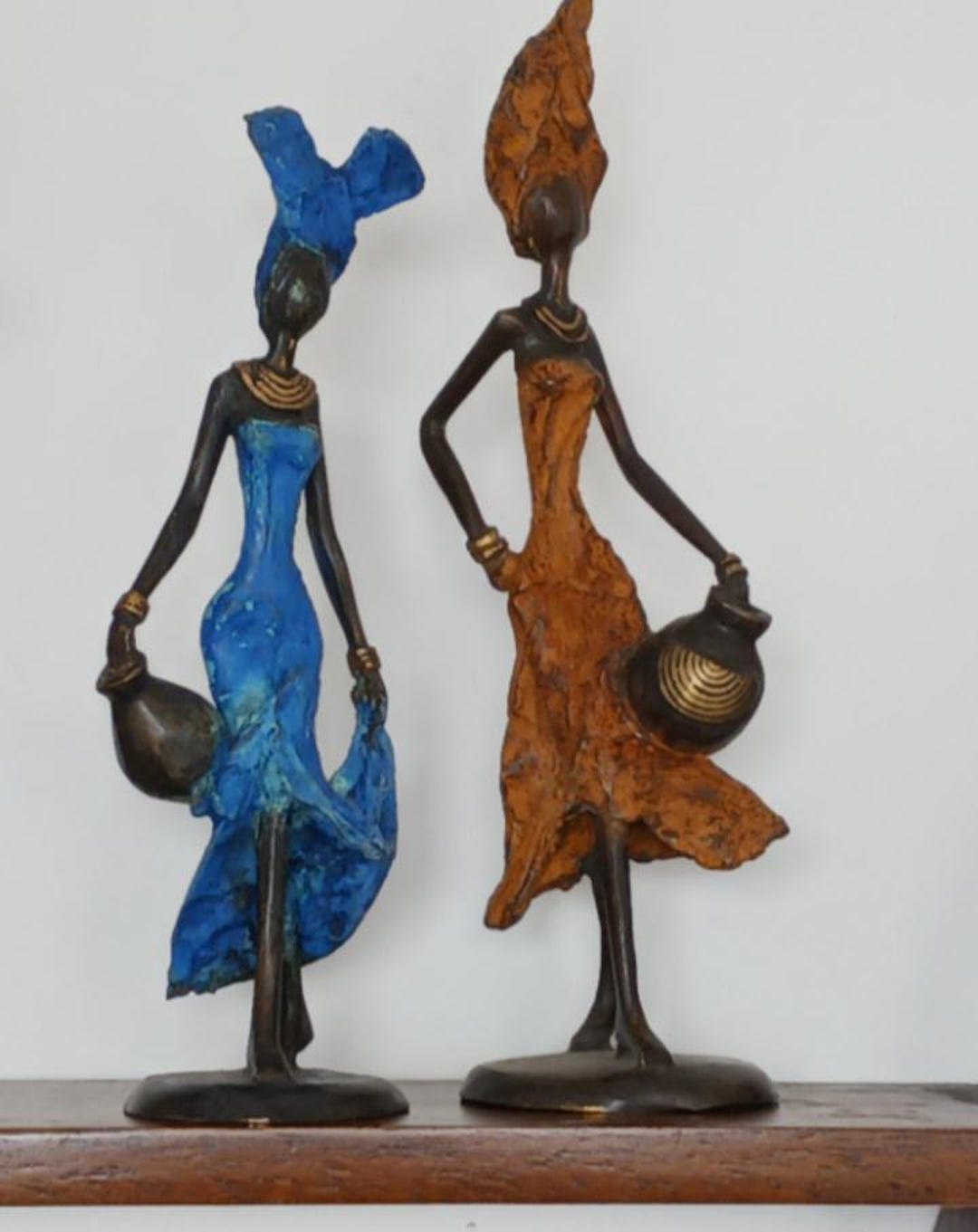 2 Scuptures En Bronze. Origine Burkina Faso - Etsy