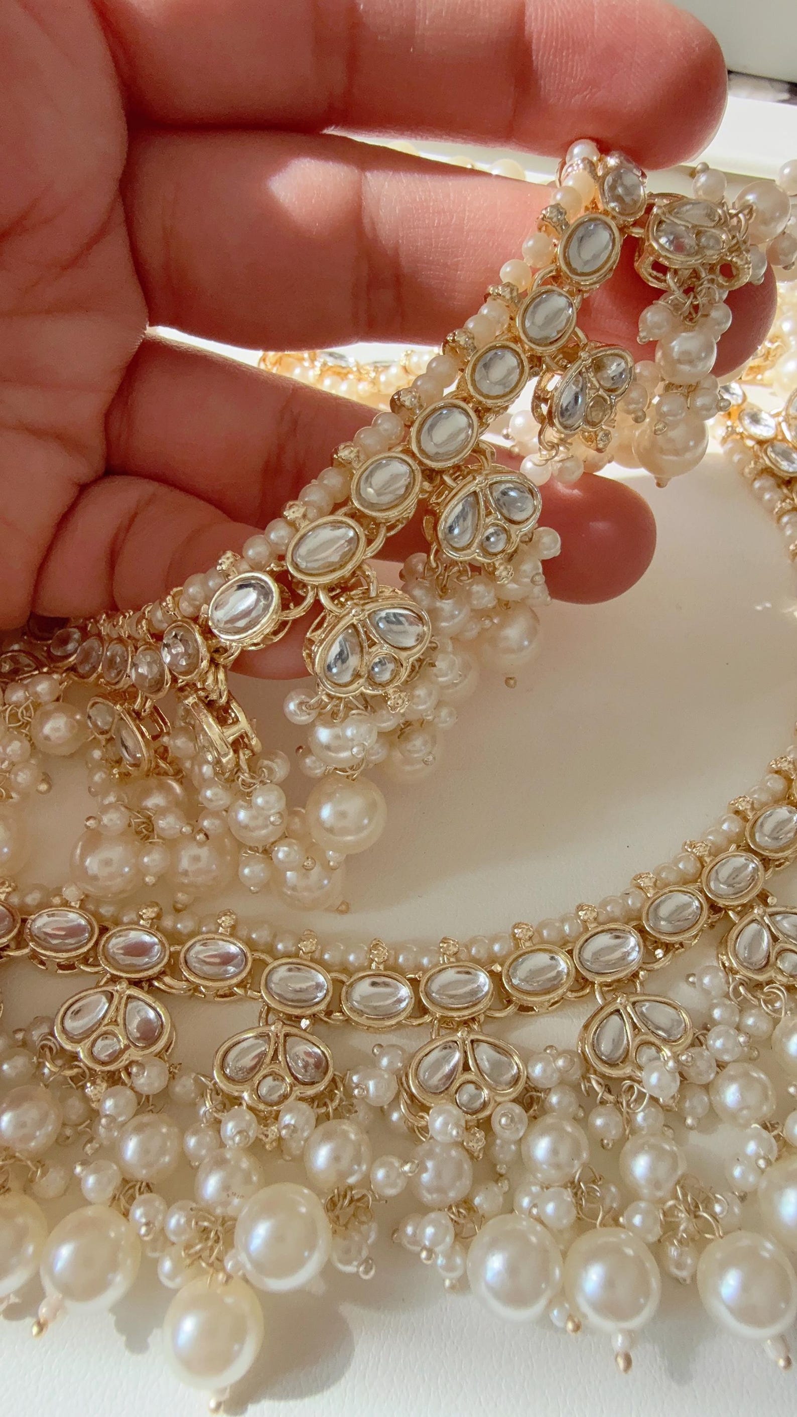 Adjustable Bridal Kundan Belly Chain/kundan Belly Chain /bridesmaid ...