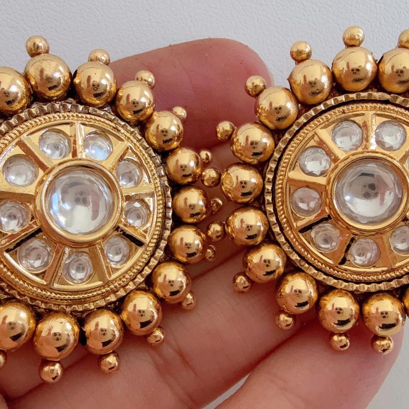 Indian Earrings - Etsy