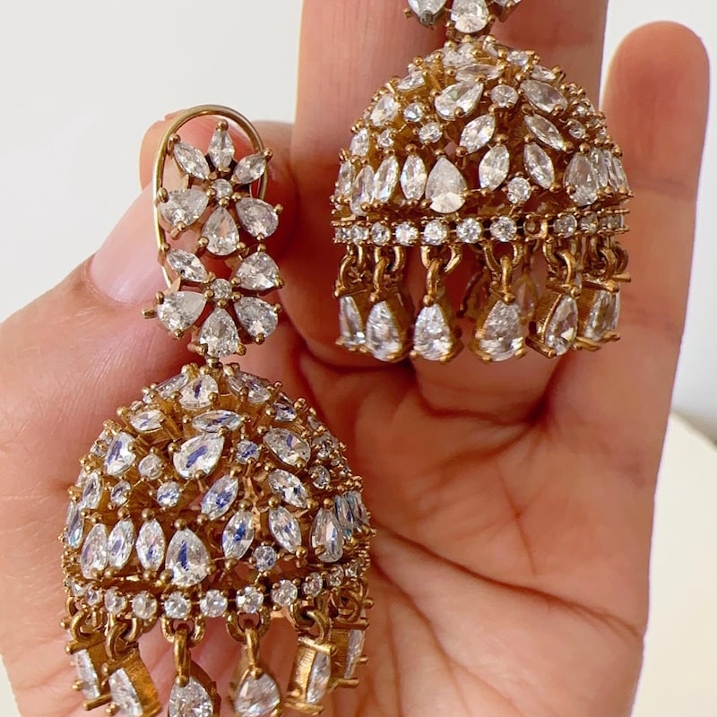 Indian Earrings - Etsy