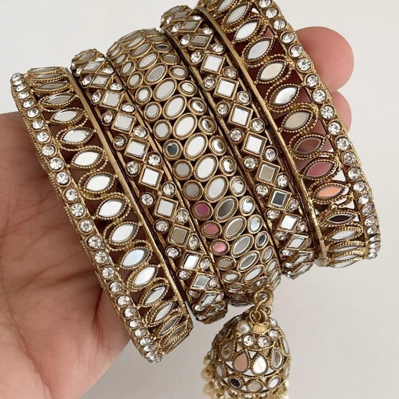 Mirror Bangles Pakistan - Etsy