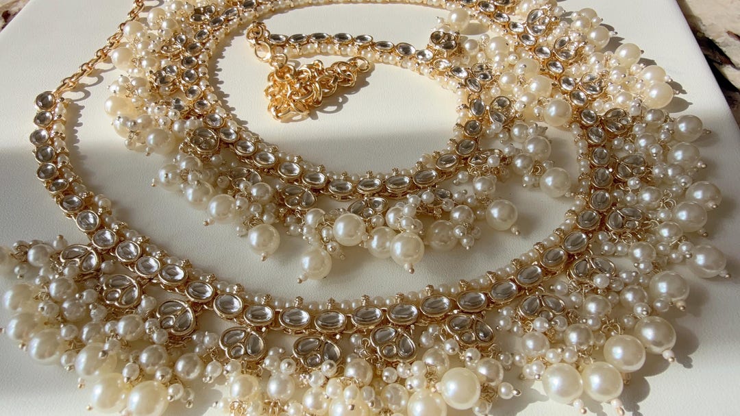 Adjustable Bridal Kundan Belly Chain/kundan Belly Chain /bridesmaid ...