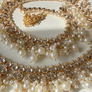 Adjustable Bridal Kundan Belly Chain/kundan Belly Chain /bridesmaid ...