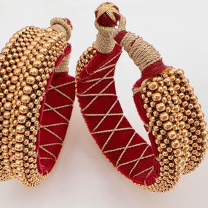 Traditional Thushi Bangels/ Gold Thushi Bracelet/ Indian Bangles ...