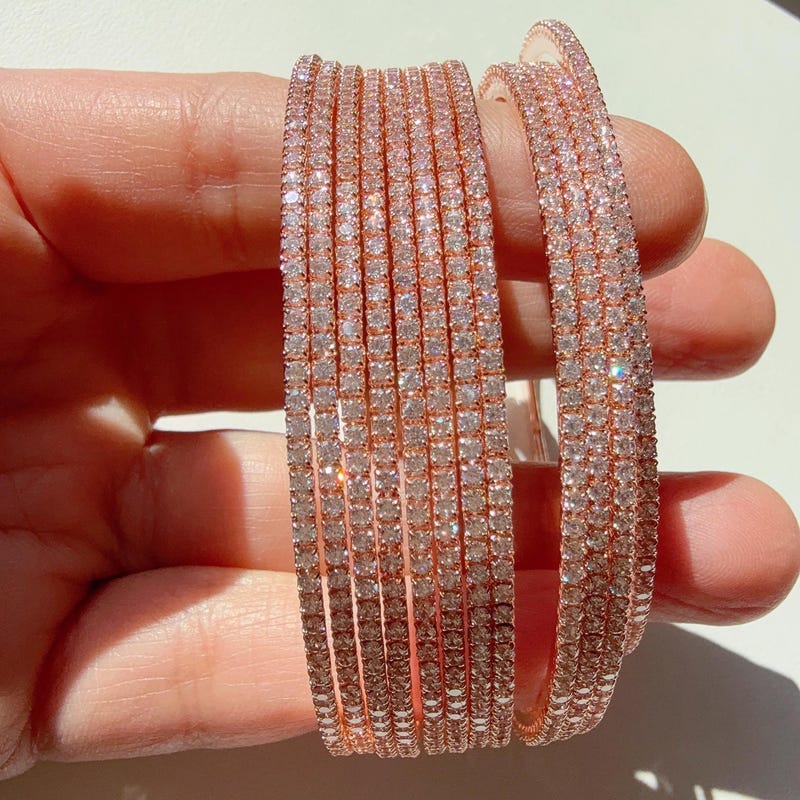 Gold Bangle - Etsy