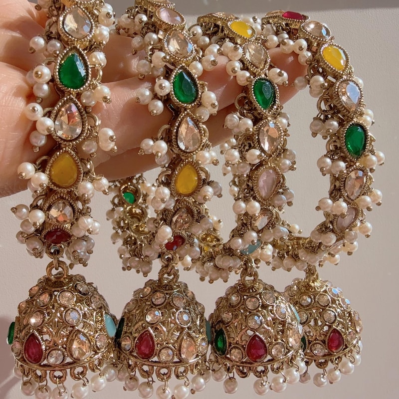 Jhumka Bangles - Etsy