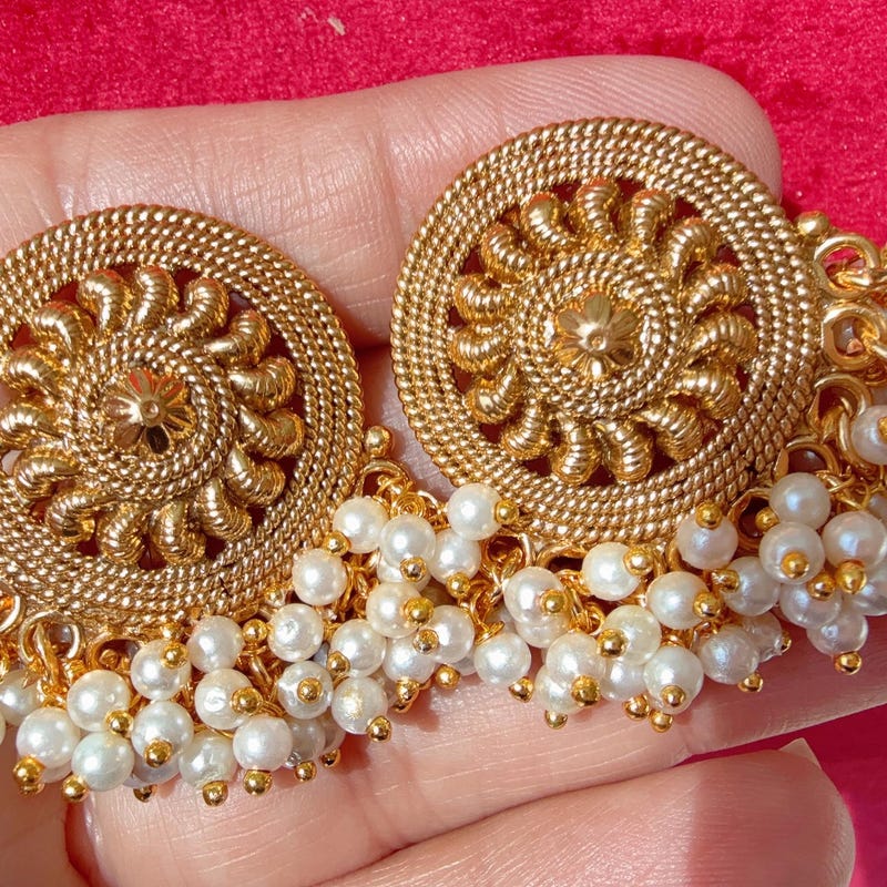 Indian Earrings - Etsy