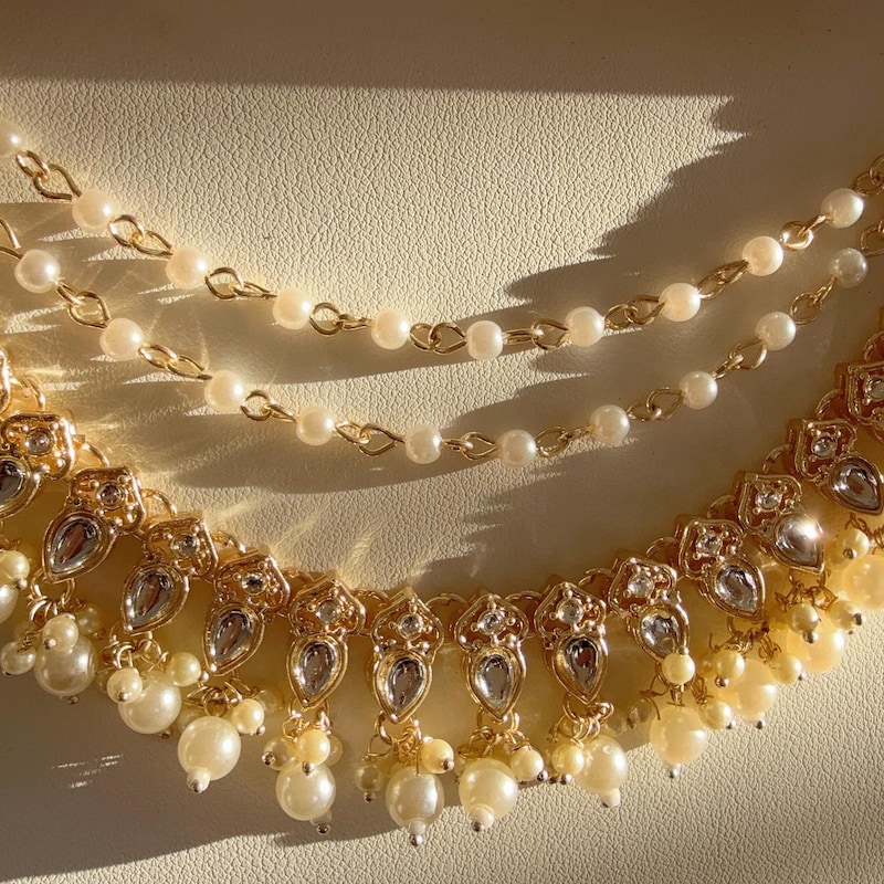 Kundan Ear Jewelry - Etsy