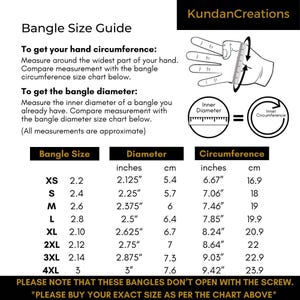 Gold Look Like Gold Diamond Indian Bangles /bridal Bangle Set/gold ...