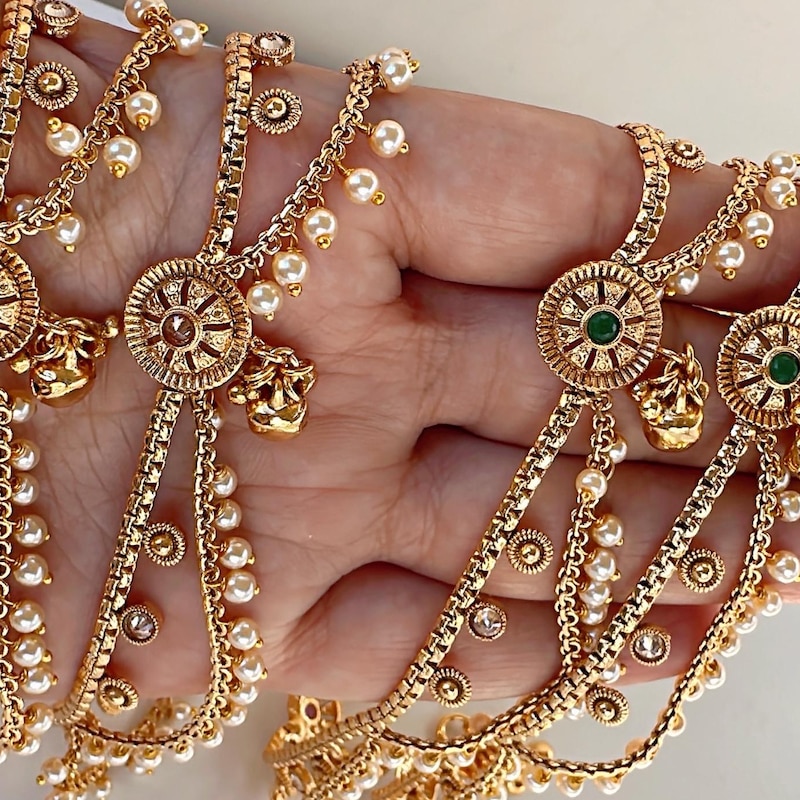 Indian Anklets - Etsy