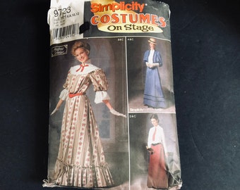 Simplicity 9723 Victorian Dress and Jacket Costumes on Stage School ...
