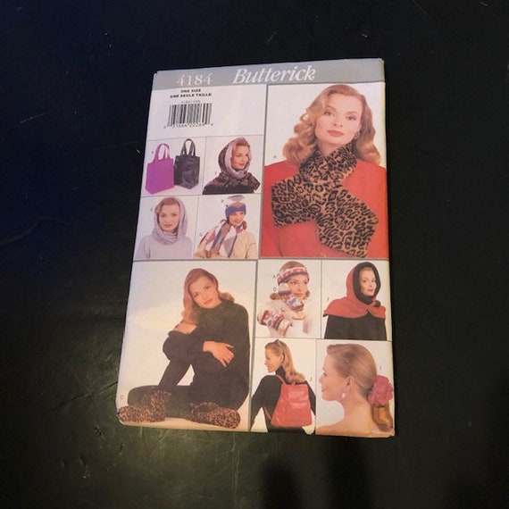 Misses Gift Accessories Sewing Pattern by Butterick 4184 - Etsy