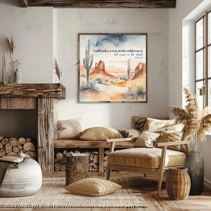 Isaiah 43:19 - Rivers in the Desert - Digital Download, Bible Verse ...