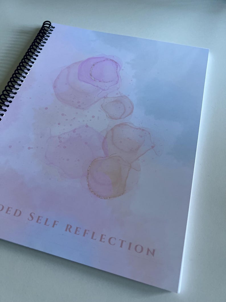 30-day Guided Self-reflection Journal Spiral-bound Workbook for Personal Growth & Mindfulness ...