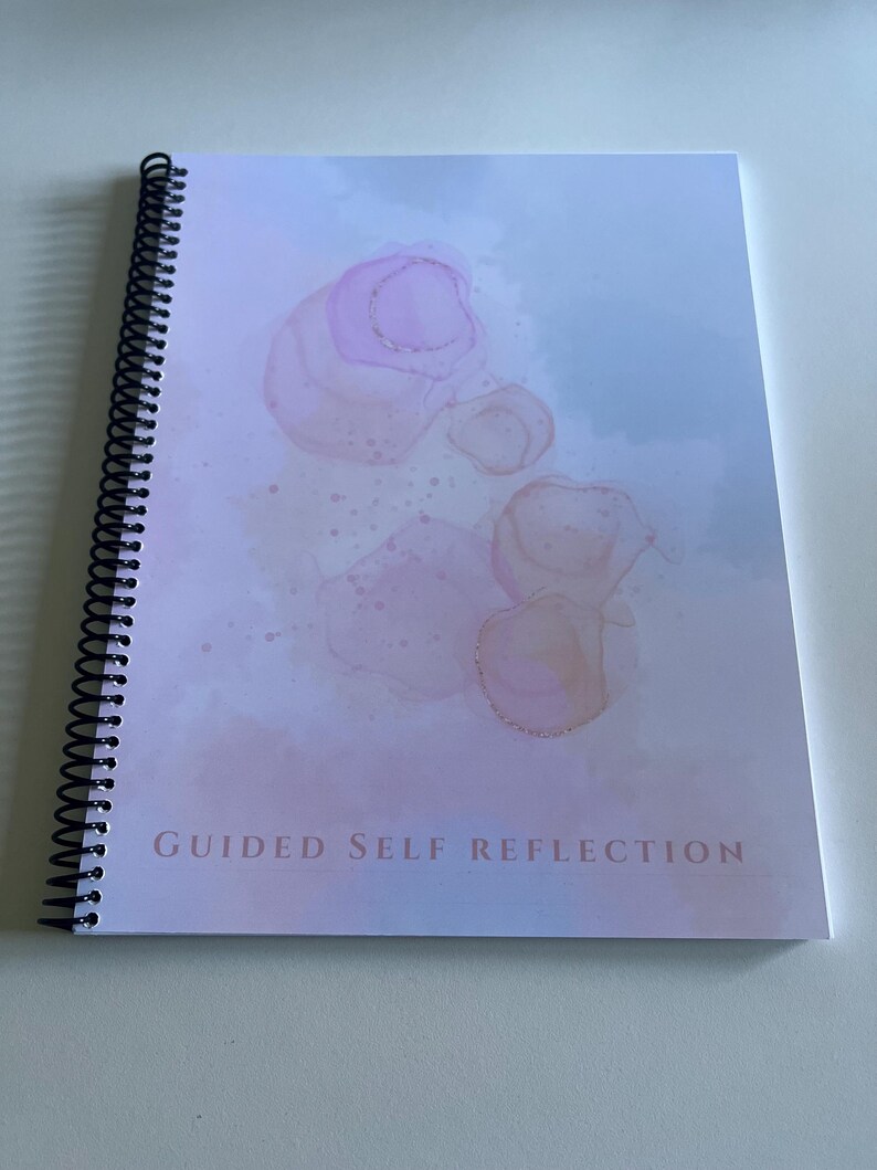 30-day Guided Self-reflection Journal Spiral-bound Workbook for Personal Growth & Mindfulness ...