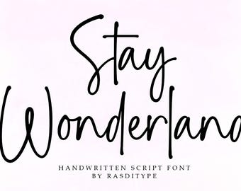 Rainbow Memories Font, Playful Fonts, Colorful Typography, Handwritten ...