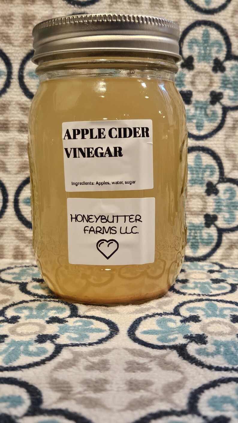 Apple Cider Vinegar Pint - Etsy