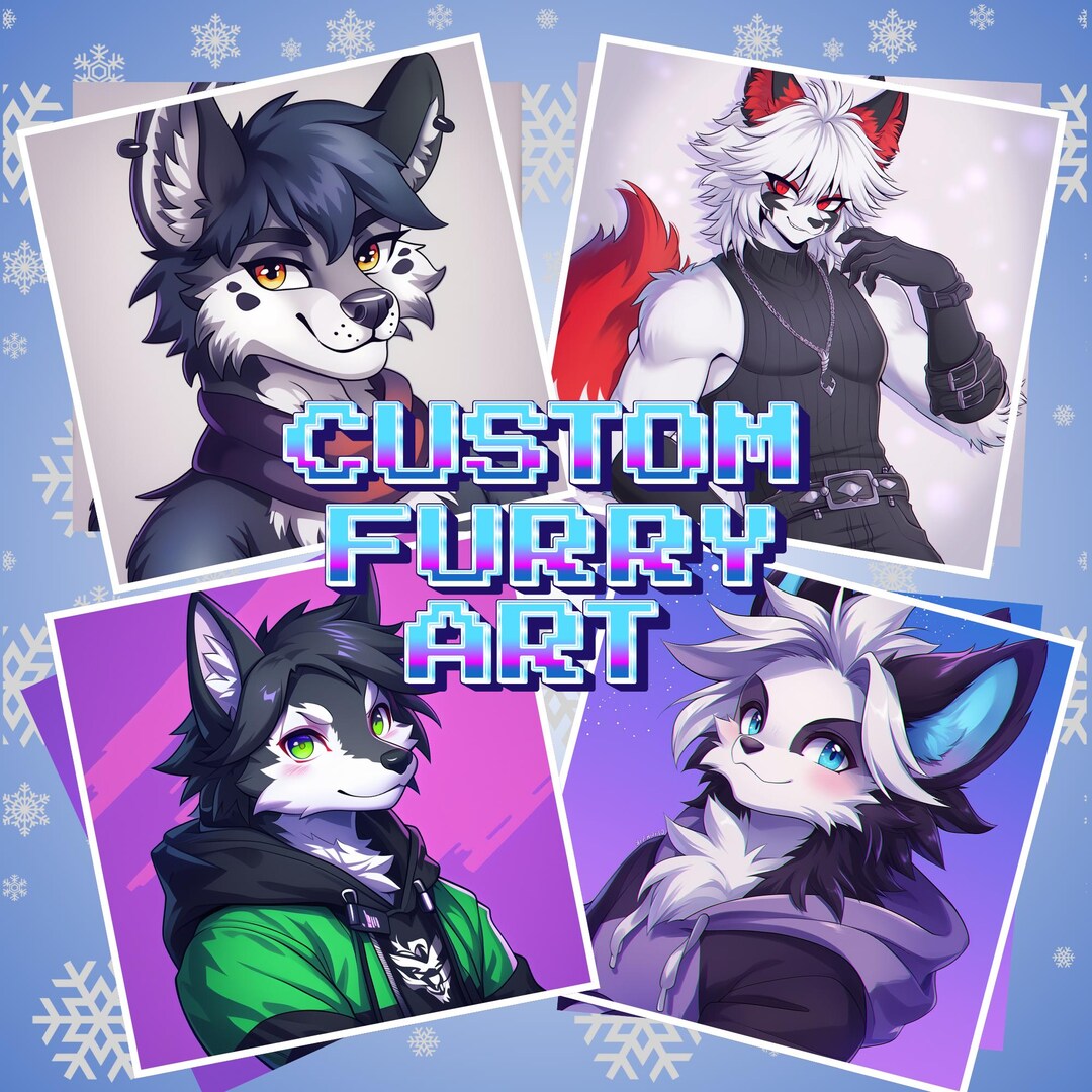 Custom Drawing Anime Character Furry Commission, Fursona, Anthro, Furry ...
