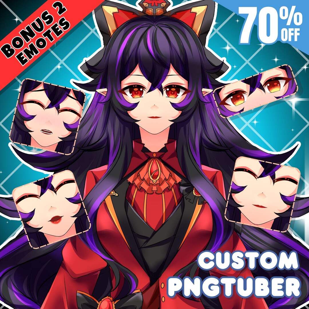CUSTOM PNGTUBER | Pngtuber, Pngtuber Character, PNG Model, Pngtuber ...
