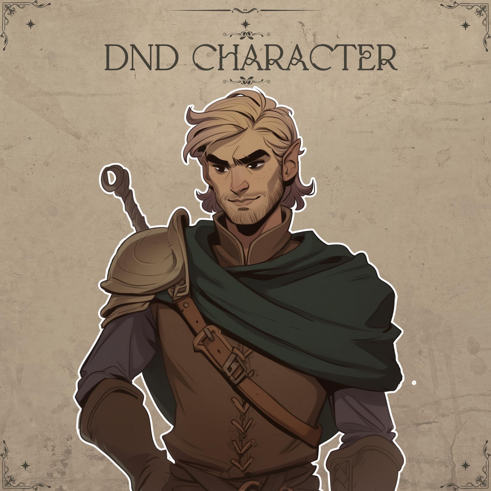 Custom Dnd Portrait, Fantasy Character Commission, RPG Custom Character ...