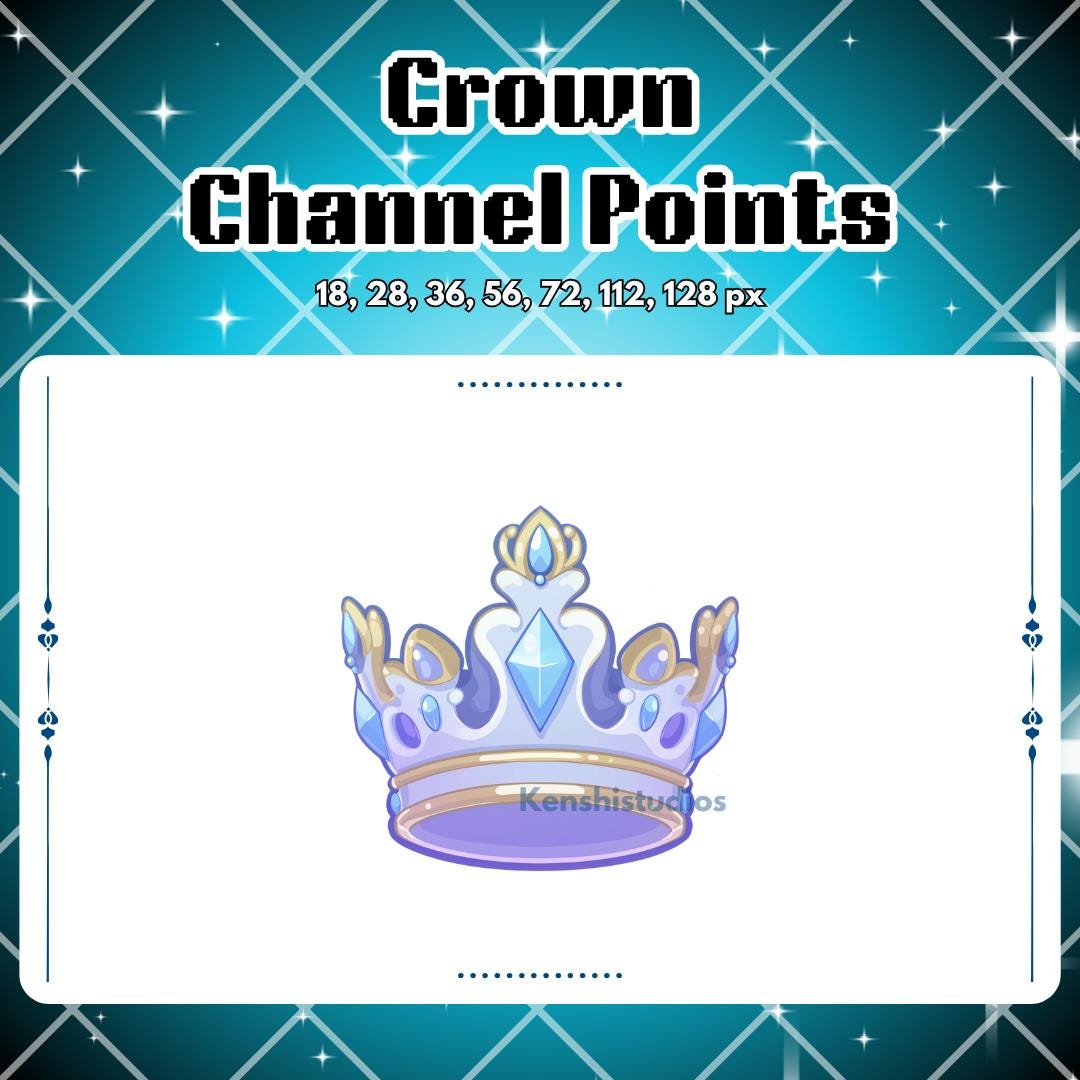 Crown Channel Points for Twitch | Twitch Channel Point, Twitch Emotes ...