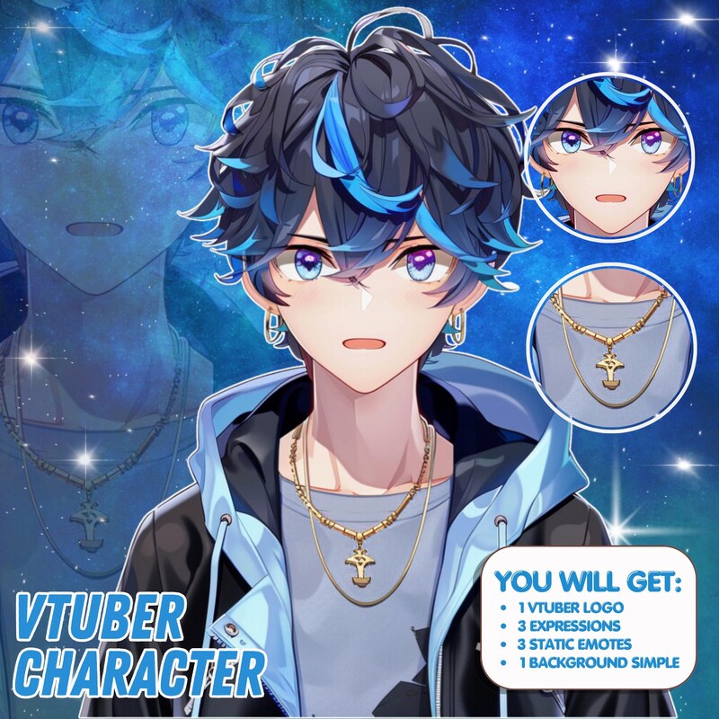 Vtuber Free Assets - Etsy