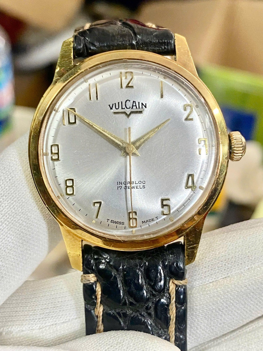 1960s Vulcain Automatic Incabloc 17 Jewels – Swiss Made Dress Watch ...