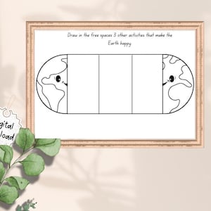 Save Earth Activity Foldout | Printable Eco-friendly Educational Craft ...
