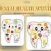 Dental Health Preschool Printable Activity for Kids, Teeth Brushing ...