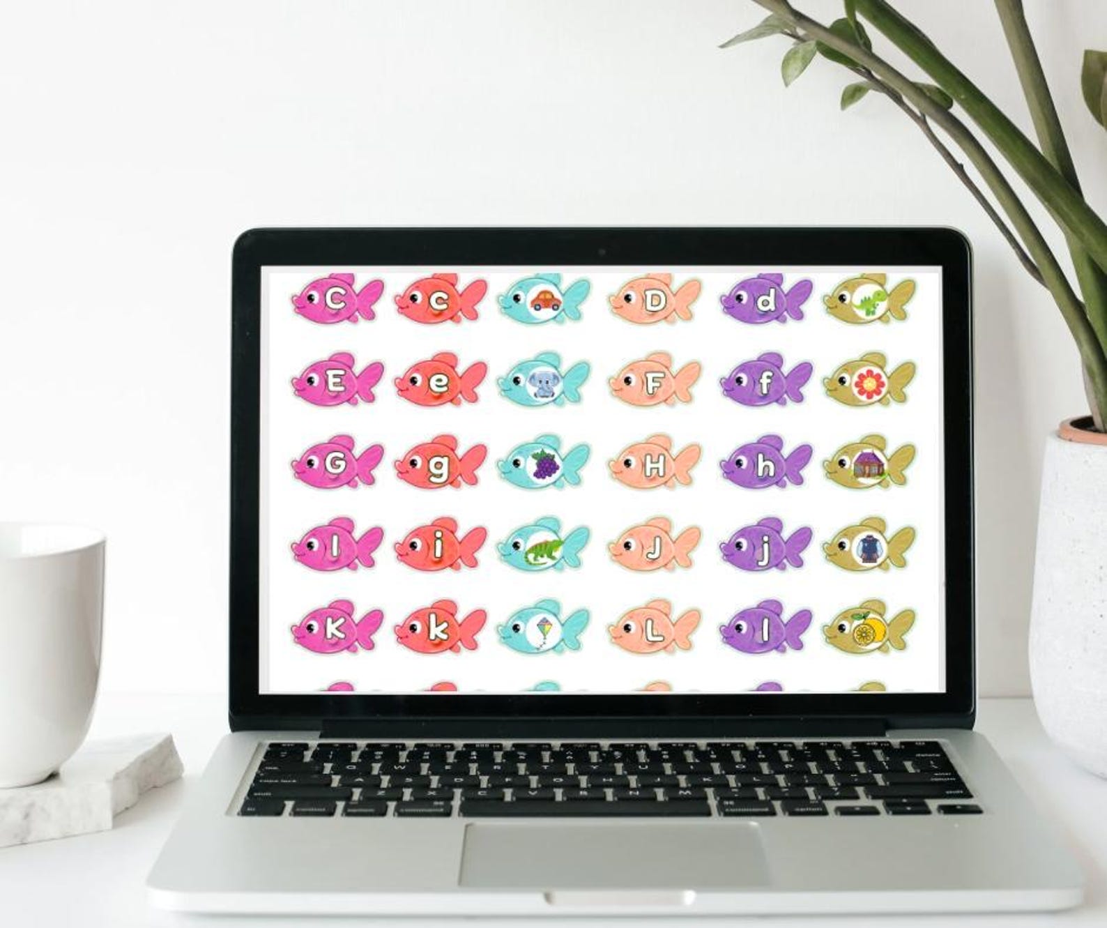 Fish ABC Matching Activity | Alphabet Matching Game for Kids ...