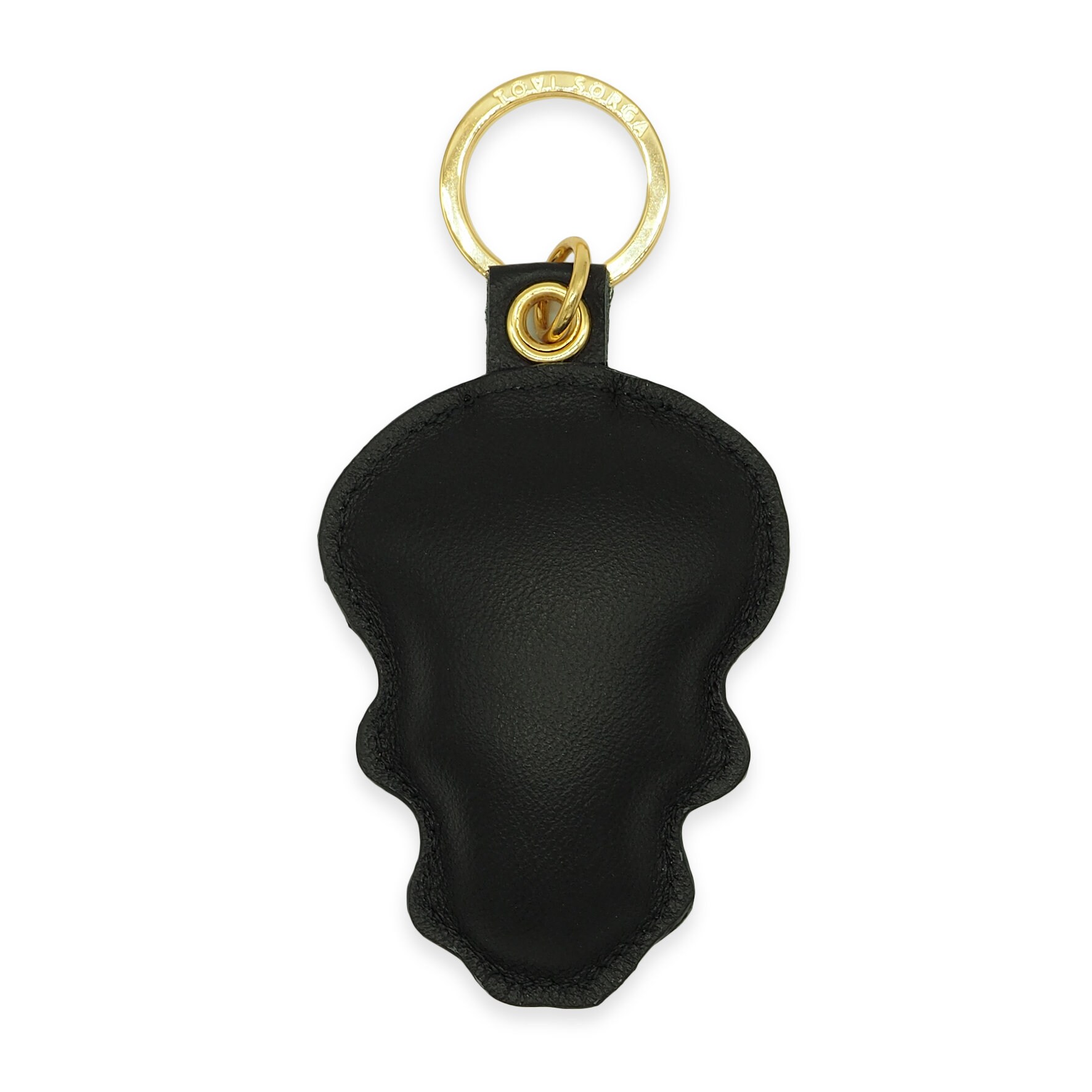 Leather Sugar Skull, Day of the Dead, Dia De Muertos Keychain, Keyring ...