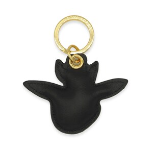 Leather Bee Keychain / Key Ring / Bag Charm - Bumble Bee or Honey Bee ...