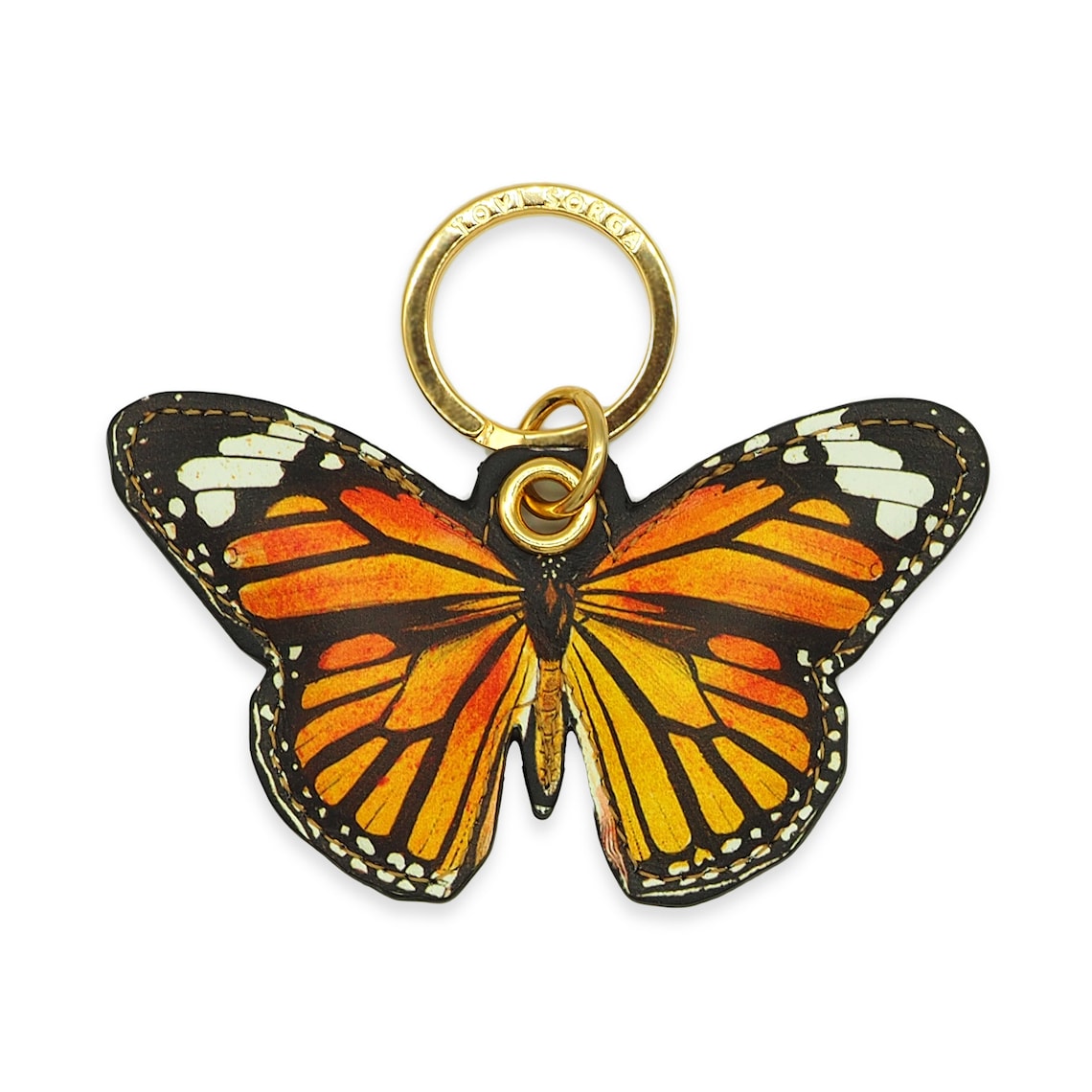 Leather Butterfly Keychain Butterfly Keyring Butterfly Bag - Etsy